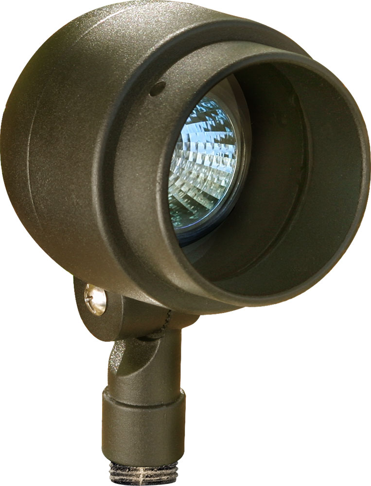 Dabmar LV201-BZ Modern Bronze Halogen Low Voltage Exterior Cast ...