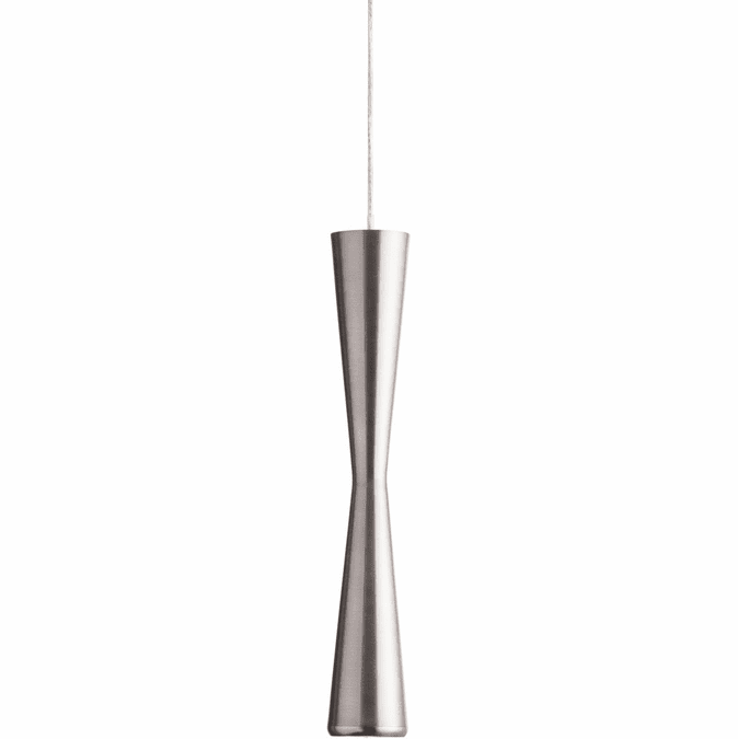 Dainolite 8901LED-1P-SC Contemporary Satin Chrome LED Mini Hanging Lamp ...