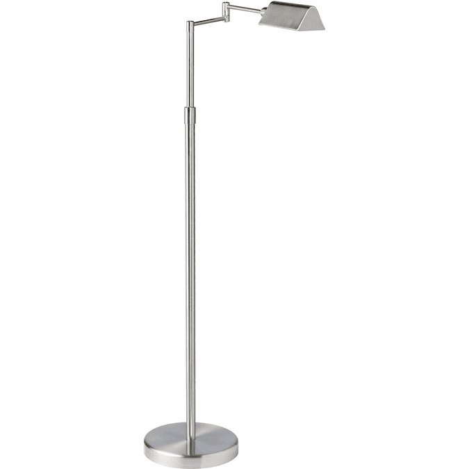 Dainolite 9257LEDF-SN Contemporary Satin Nickel LED Floor Lamp - DAI ...