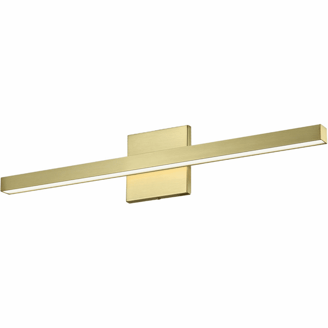 Dainolite ARL-2518LEDW-AGB Arandel Modern Aged Brass / White LED 24 ...