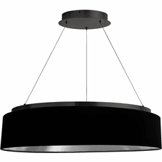 Dainolite CIR-3397C-MB Circulo Modern Black / White LED 32" Lighting ...