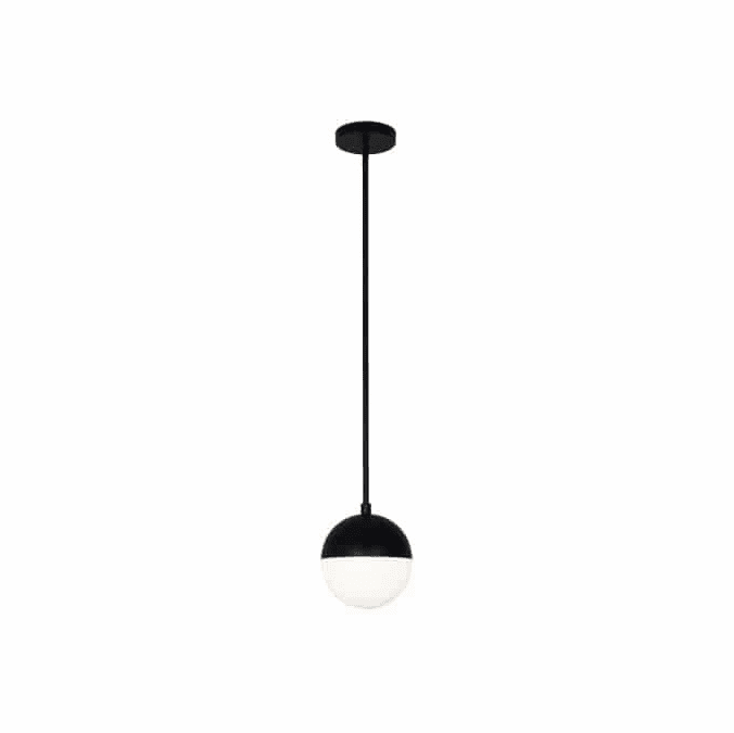 Dainolite DAY-71P-MB Dayana Modern Black Mini Lighting Pendant - DAI-DAY-71P-MB
