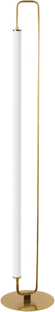 Dainolite FYA-5932LEDF-AGB Freya Modern Aged Brass LED Floor Lamp ...
