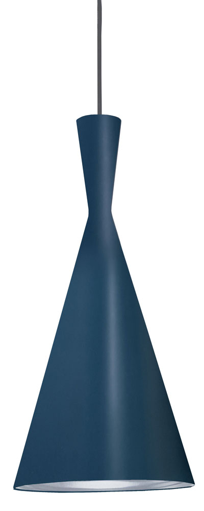 Dainolite HKI-81P-BL-SV Helsinki Modern Blue / Silver Mini Ceiling ...