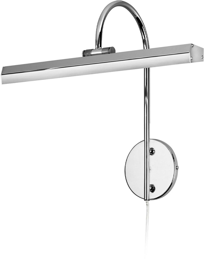 Dainolite PIC120-16LED-PC Display/Exhibit Modern Polished Chrome LED 16 ...