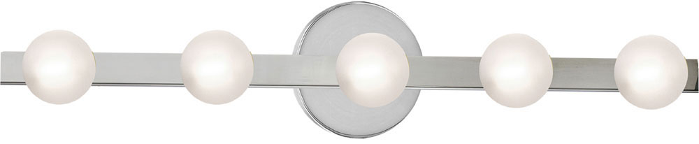 Dainolite RAL-275W-PC Raleigh Modern white 5-Light Bath Lighting Sconce ...