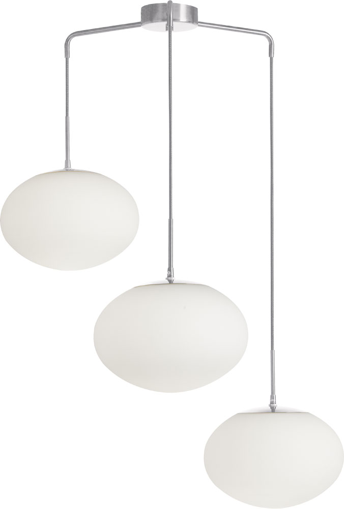 Dainolite RCL-323P-PC Rachel Contemporary White Multi Lighting Pendant ...