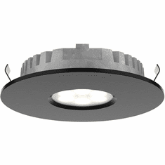 DALS Lighting 4001-CC-BK Super Puck Recessed Modern Black LED Recessed ...