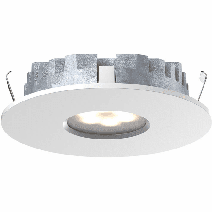 DALS Lighting 4001-CC-WH Super Puck Recessed Modern White LED Recessed ...