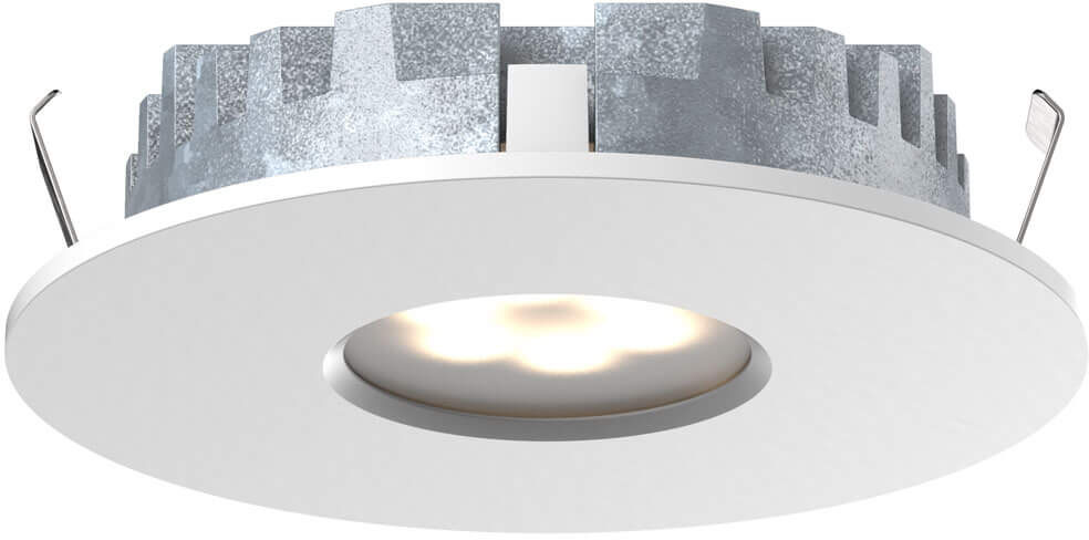 DALS Lighting 4001-CC-WH Super Puck Recessed Modern White LED Recessed ...