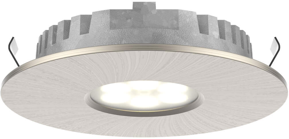 DALS Lighting 4001-SN Super Puck Recessed Contemporary Satin Nickel LED ...