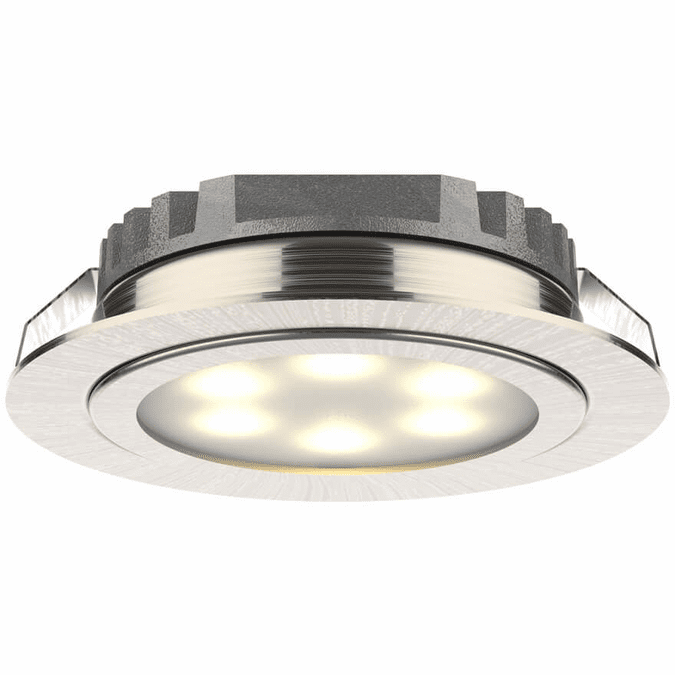 DALS Lighting 4005-CC-SN Duo-Puck Modern Satin Nickel LED Down Lighting ...