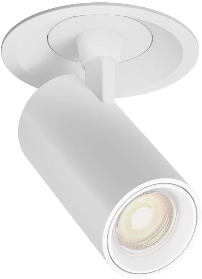 DALS Lighting MFD03-MW-CC-WH Aperture Contemporary White LED Recessed ...