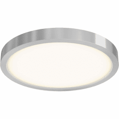 DALS Lighting CFLEDR18-CC-WH Delta Modern White LED 18" Indoor ...