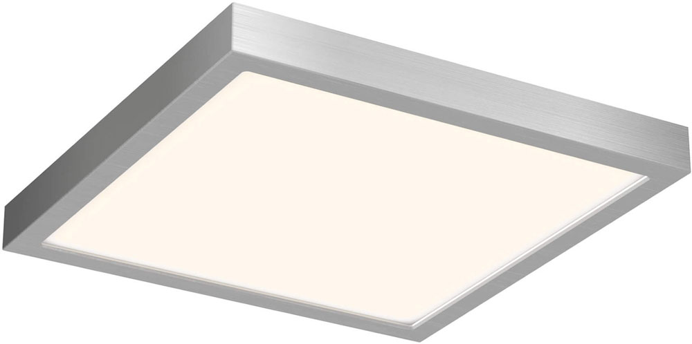DALS Lighting CFLEDSQ10-CC-SN Delta Modern Satin Nickel LED 10 ...