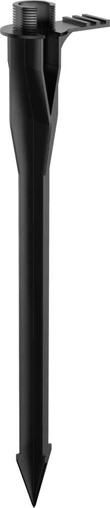 DALS Lighting DCP-ACC-MS12 Contemporary Black 12 Inch Metal Stake - DLS ...