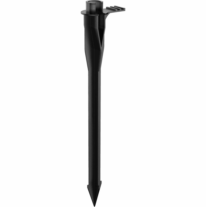 DALS Lighting DCP-ACC-MS12 Contemporary Black 12 Inch Metal Stake - DLS ...