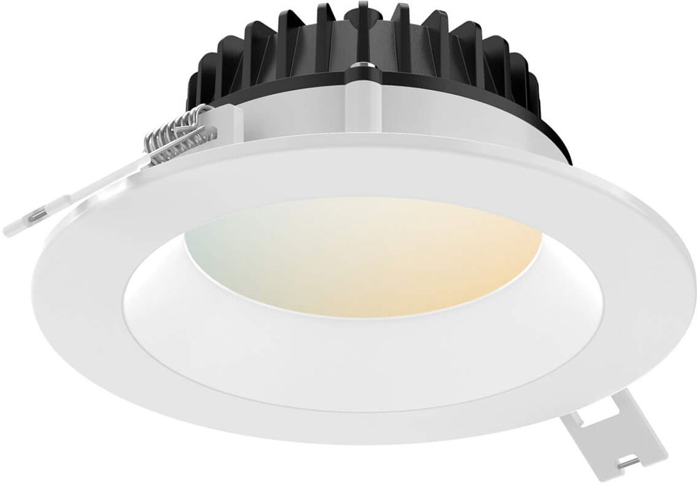 DALS Lighting DCP-DDP4WH Contemporary White LED 4 Inch Deep Down Lighting Insert - DLS-DCP-DDP4WH