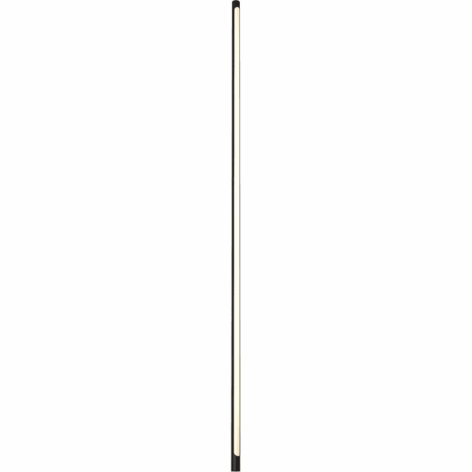 DALS Lighting DCP-STK50-BK Modern Black LED 50 Inch Exterior Smart ...