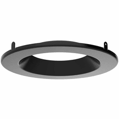 DALS Lighting DRR4-TRIM-BK Contemporary Black 4 Inch Clip-on Ceiling ...