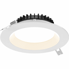 DALS Lighting DDP4-CC-WH Contemporary White LED 5CCT 4 Inch Deep ...