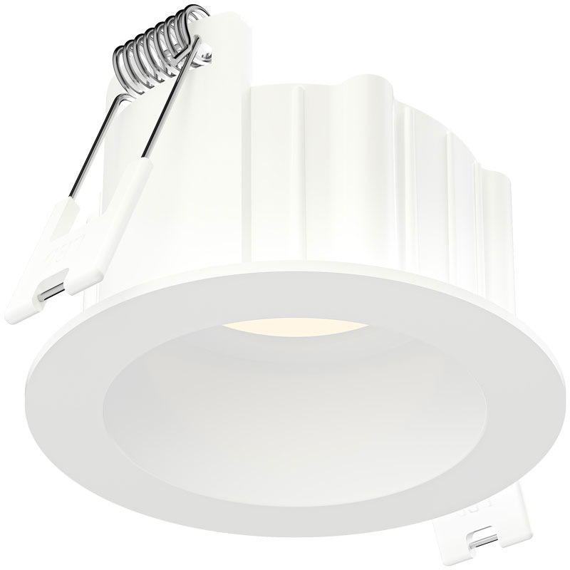 DALS Lighting DRR2-CC-WH Notch Modern White LED 2" Recessed Lighting ...