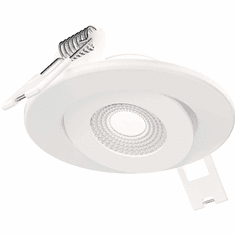 DALS Lighting FGM2-CC-BK Pivot Modern White LED 2" Recessed Lighting ...