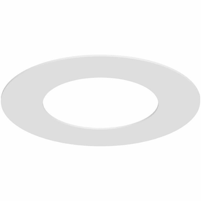 DALS Lighting GMB2-GOOF-WH Scope Modern White Goof Ring for 4" Recessed ...