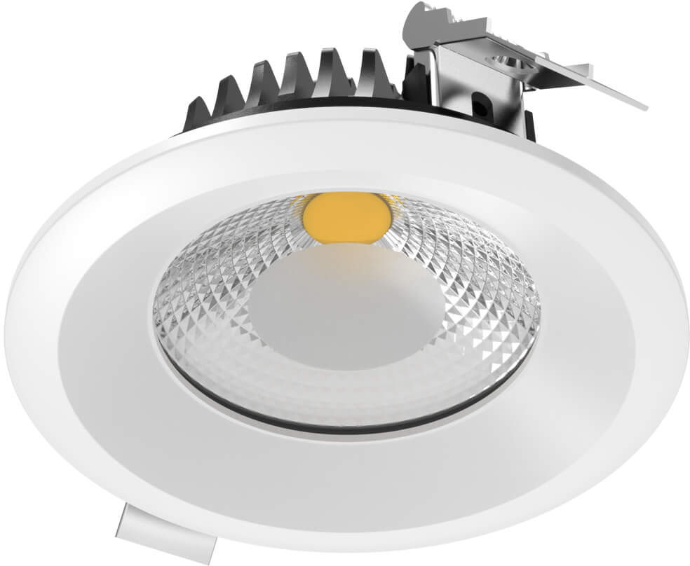 DALS Lighting HPD8-CC-WH Hilux Contemporary White LED 8" Recessed Light ...