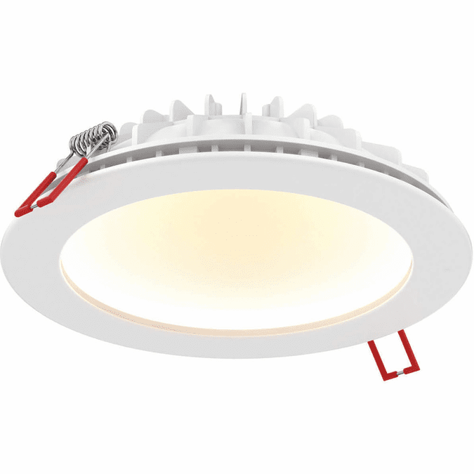 DALS Lighting IND6-DW-WH Modern White LED 6 Inch Recessed Lighting ...