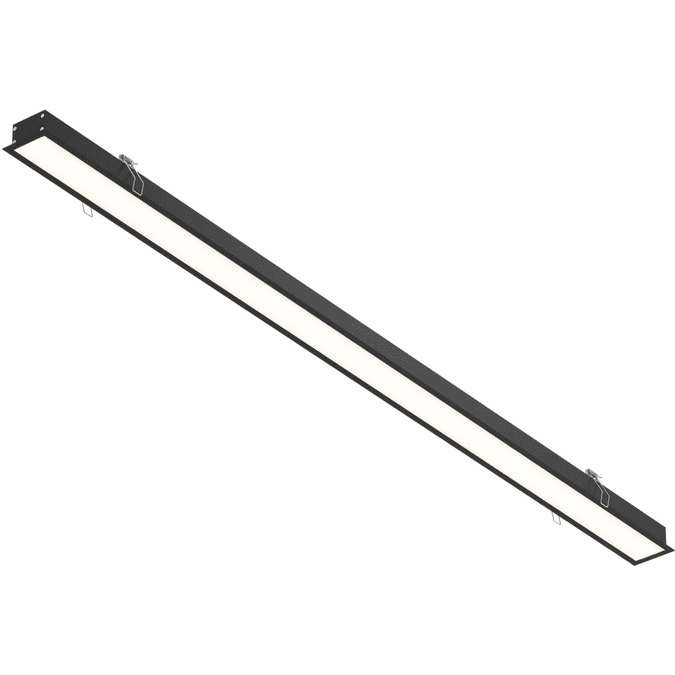 DALS Lighting LNR48-CC-BK Boulevard Contemporary LED 48" Linear ...
