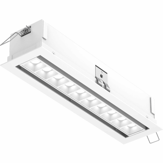 DALS Lighting MSL10G-CC-AWH PinPoint Modern LED 10-Light Linear ...