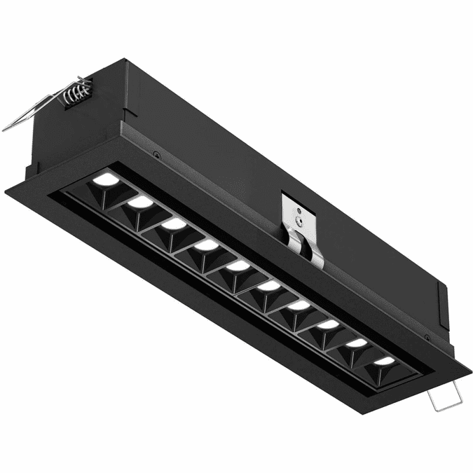 DALS Lighting MSL10G-CC-BK PinPoint Modern Black LED Recessed Lighting ...