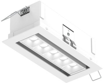 DALS Lighting MSL5G-CC-AWH PinPoint Modern LED 5-Light Recessed ...