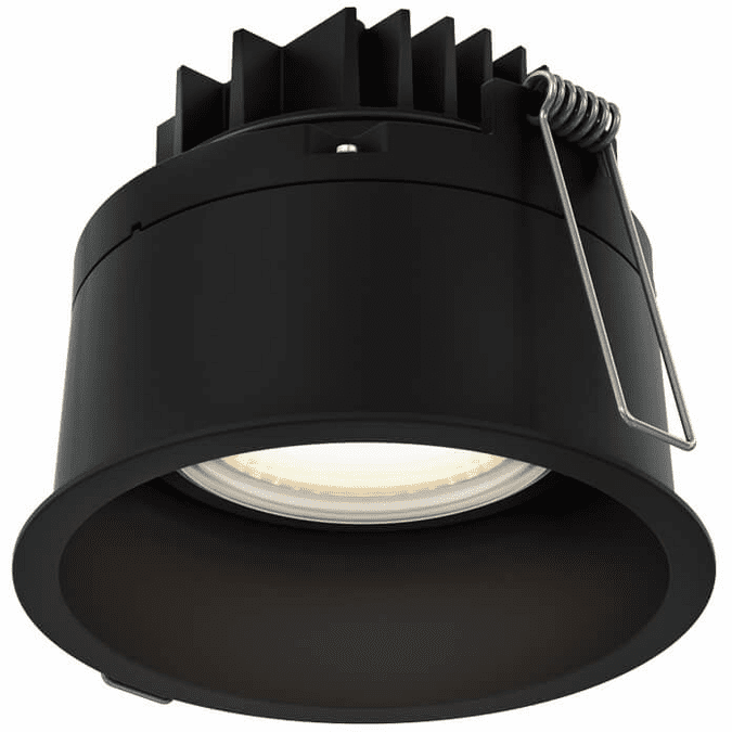 DALS Lighting RGM2-CC-BK Facet Contemporary White LED 2" Indoor ...