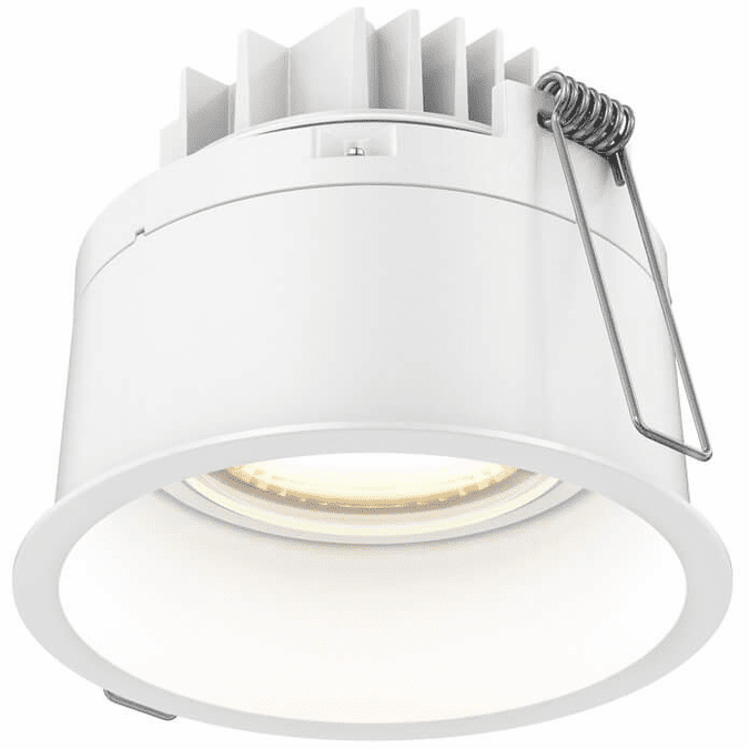 DALS Lighting RGM2-CC-WH Modern White LED CCT 2 Inch Round Gimbal Down ...