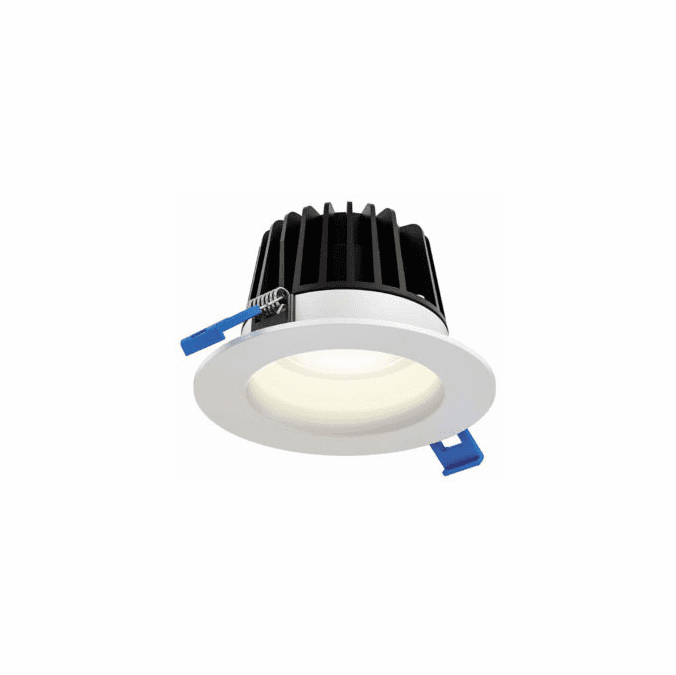 DALS Lighting RGR6-CC-WH Modern White LED 6 Inch Round Gimbal Recessed ...