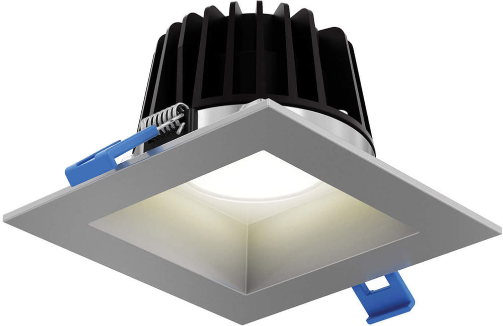 DALS Lighting RGR6SQ-CC-SN RGR Modern Satin Nickel LED 6" Indoor ...