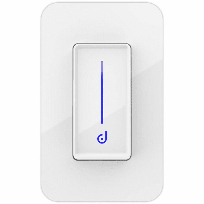 DALS Lighting SM-DIMSW Contemporary White Smart Dimmer Switch - DLS-SM ...