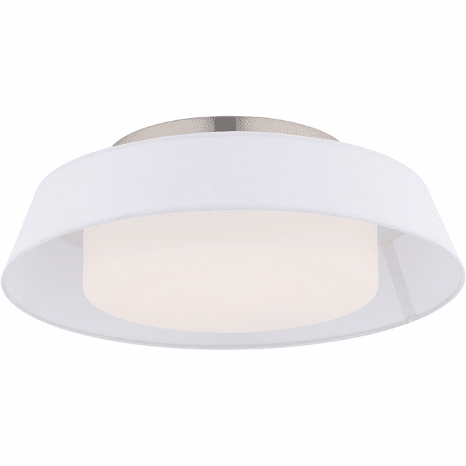 dweLED by WAC FM-49416-WT Chapeau Contemporary White LED Ceiling Light ...