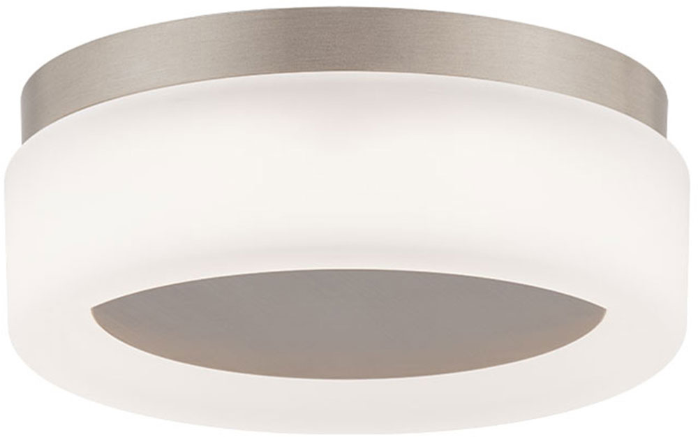 dweLED by WAC FM-95408-BN Bonham Modern Brushed Nickel LED Overhead ...