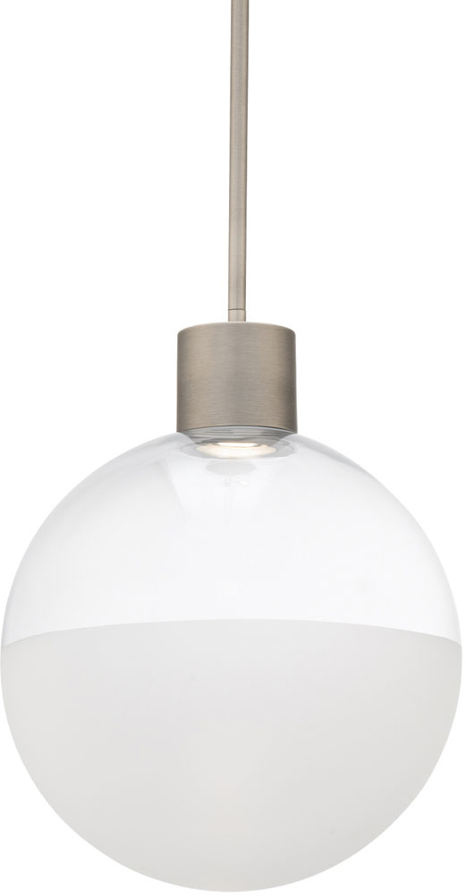 dweLED by WAC PD-23412-BN Gaze Contemporary Brushed Nickel LED Hanging ...