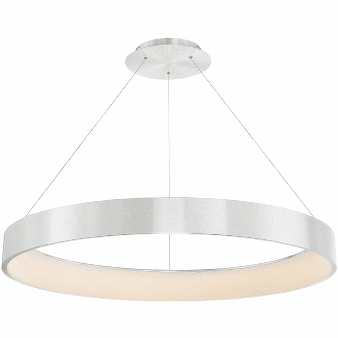 dweLED by WAC PD-33743-AL Corso Contemporary Brushed Aluminum LED 42.5 ...