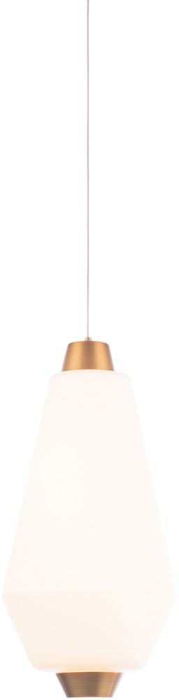 dweLED by WAC PD-39214-AB Amelia Modern Aged Brass LED Mini Drop ...