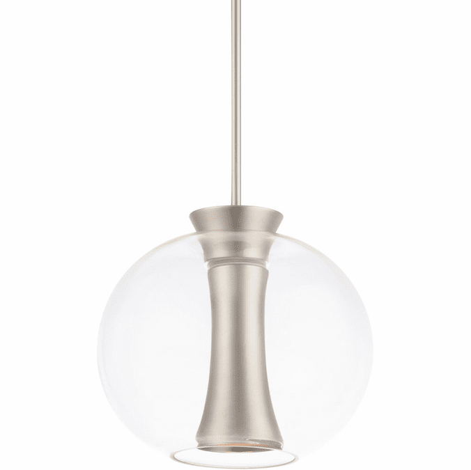 dweLED by WAC PD-41210-BN Echo Modern Brushed Nickel LED Mini Pendant ...