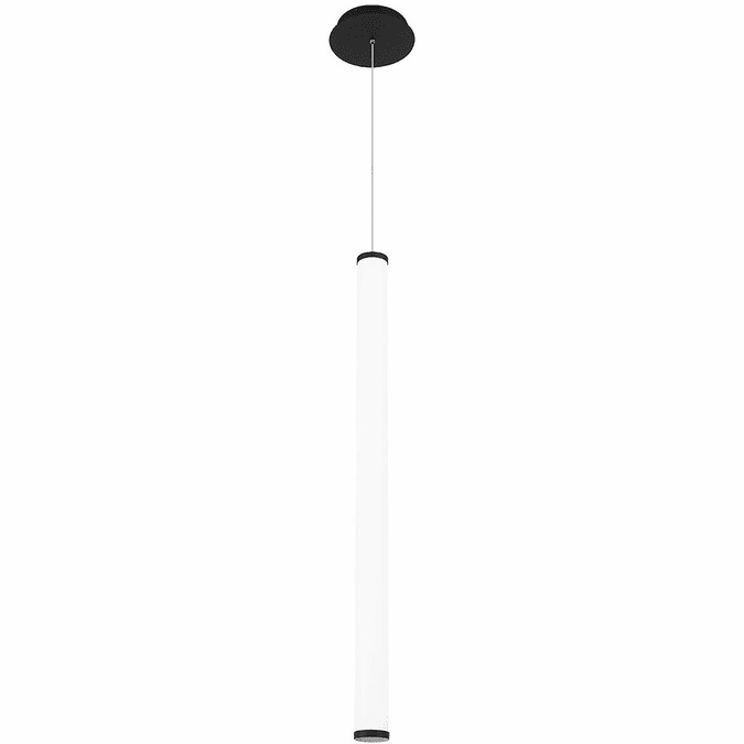 dweLED by WAC PD-70937-BK Flare Contemporary Black LED Mini Hanging ...