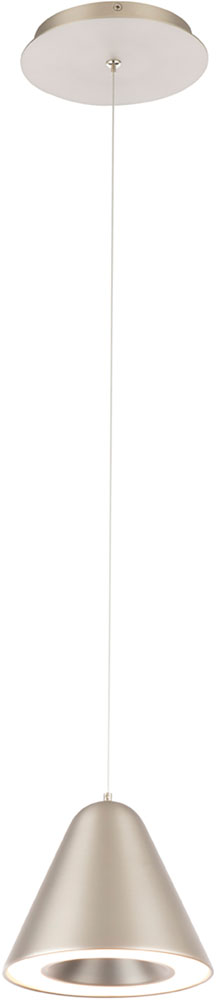 dweLED by WAC PD-72006-SN Kone Contemporary Satin Nickel LED Mini ...