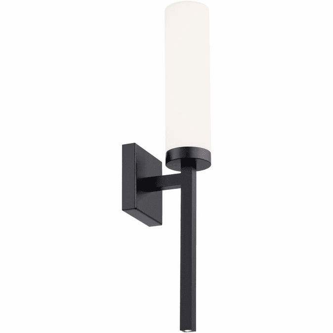 dweLED by WAC WS-63322-BK Saltaire Modern Black LED Wall Lighting - DWE-WS-63322-BK