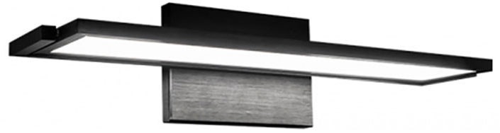 dweLED by WAC WS-6718-30-BK Line Modern Black LED 18" Wall Light Sconce - DWE-WS-6718-30-BK