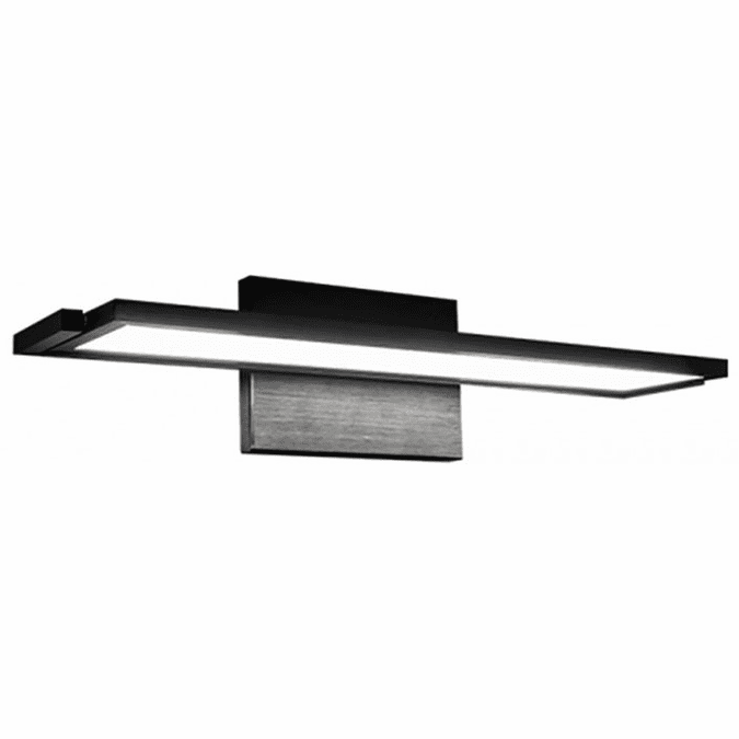 dweLED by WAC WS-6718-30-BK Line Modern Black LED 18" Wall Light Sconce - DWE-WS-6718-30-BK